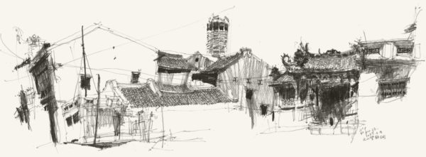 30 Years Sketching Penang – Ch'ng Kiah Kiean