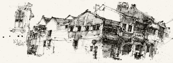 30 Years Sketching Penang – Ch'ng Kiah Kiean