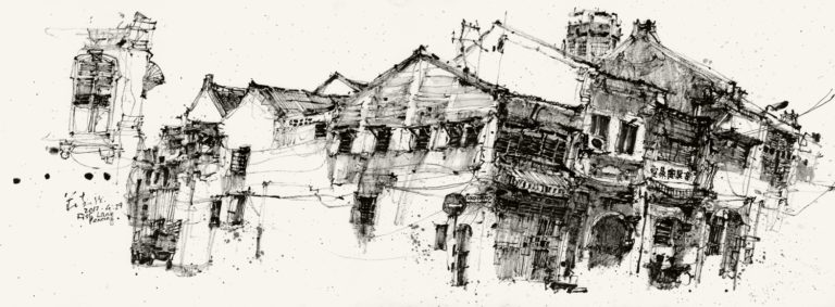 30 Years Sketching Penang – Ch'ng Kiah Kiean