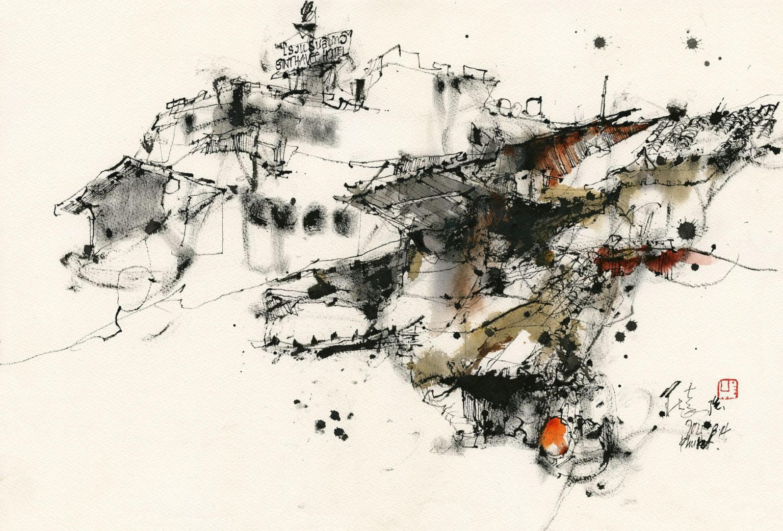 20250814 Old Houses by the River, Queen Sirikit Park, Phuket – Ch'ng Kiah Kiean